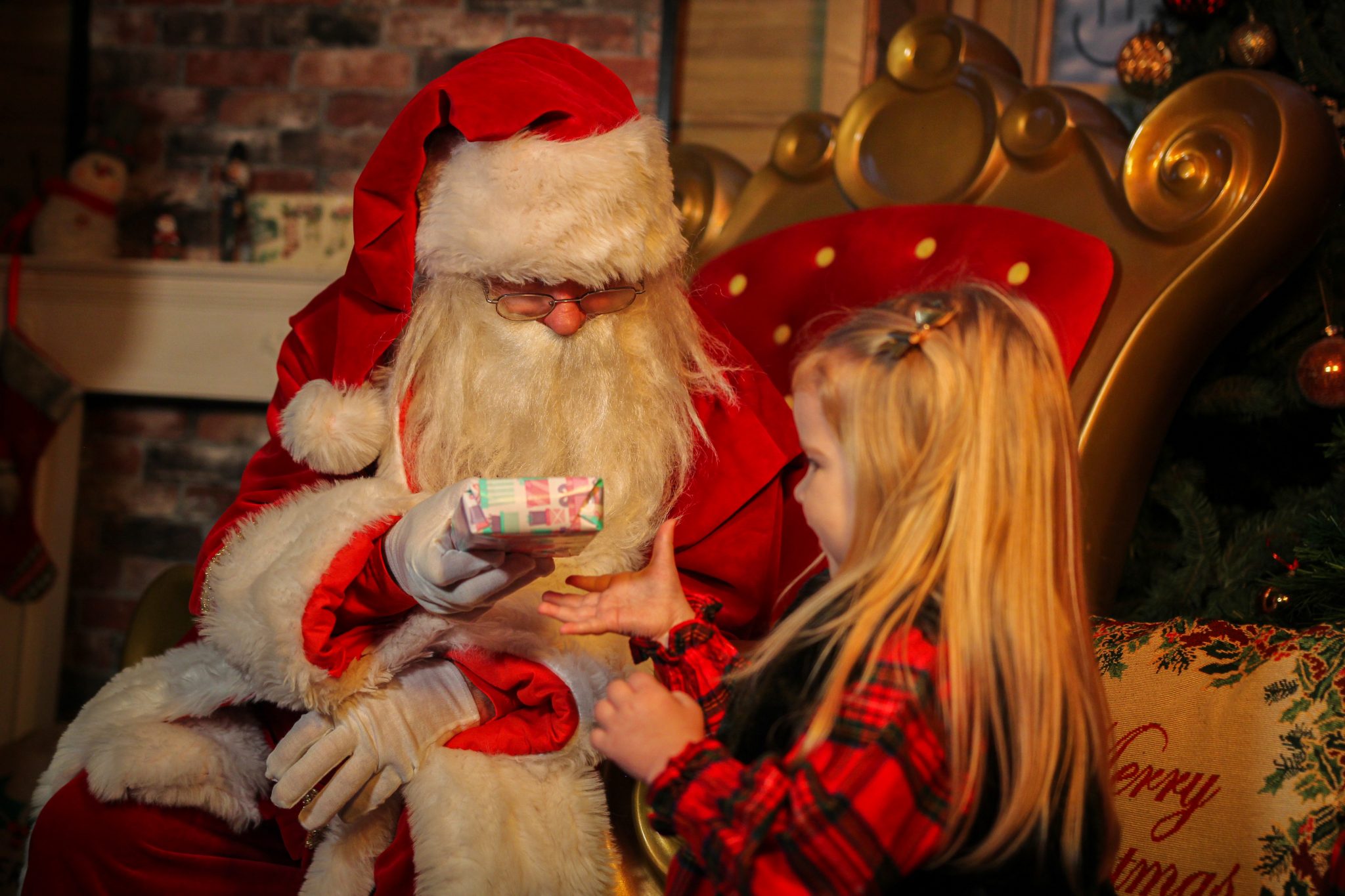Santa's Grotto at Scallywags Brierley Hill in the West Midlands
